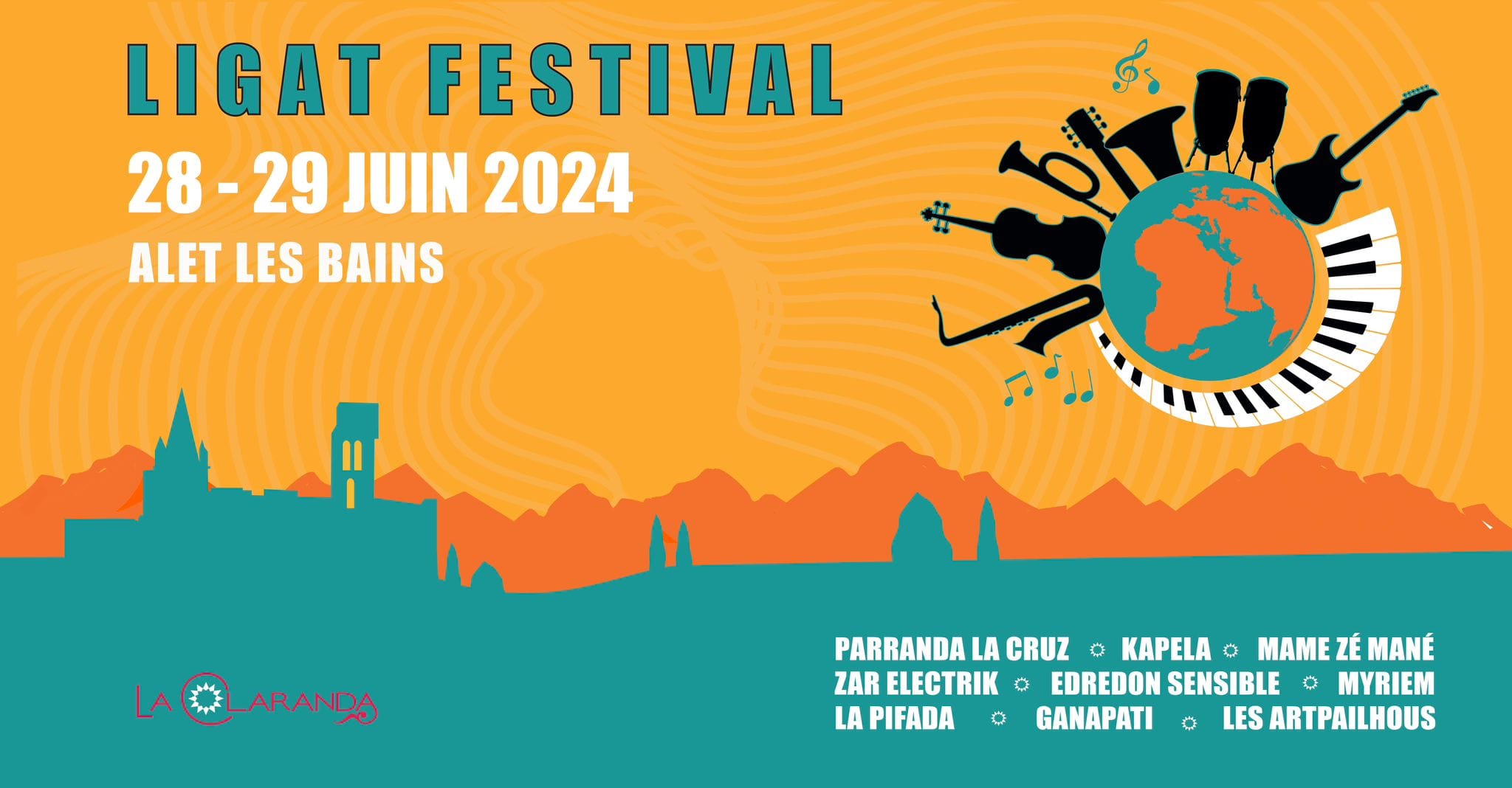 Festival Ligat, le 28 et 29 juin - Mairie d'Alet les bains - site Officiel